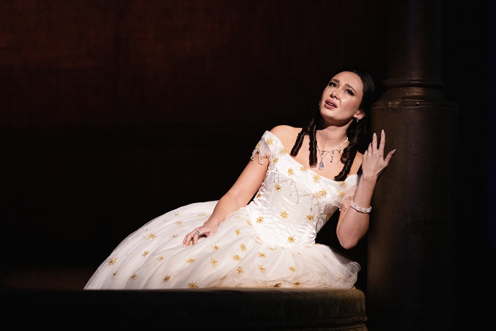 AIDA GARIFULLINA (Violetta Valéry), La traviata © ROH 2024. Photograph ...