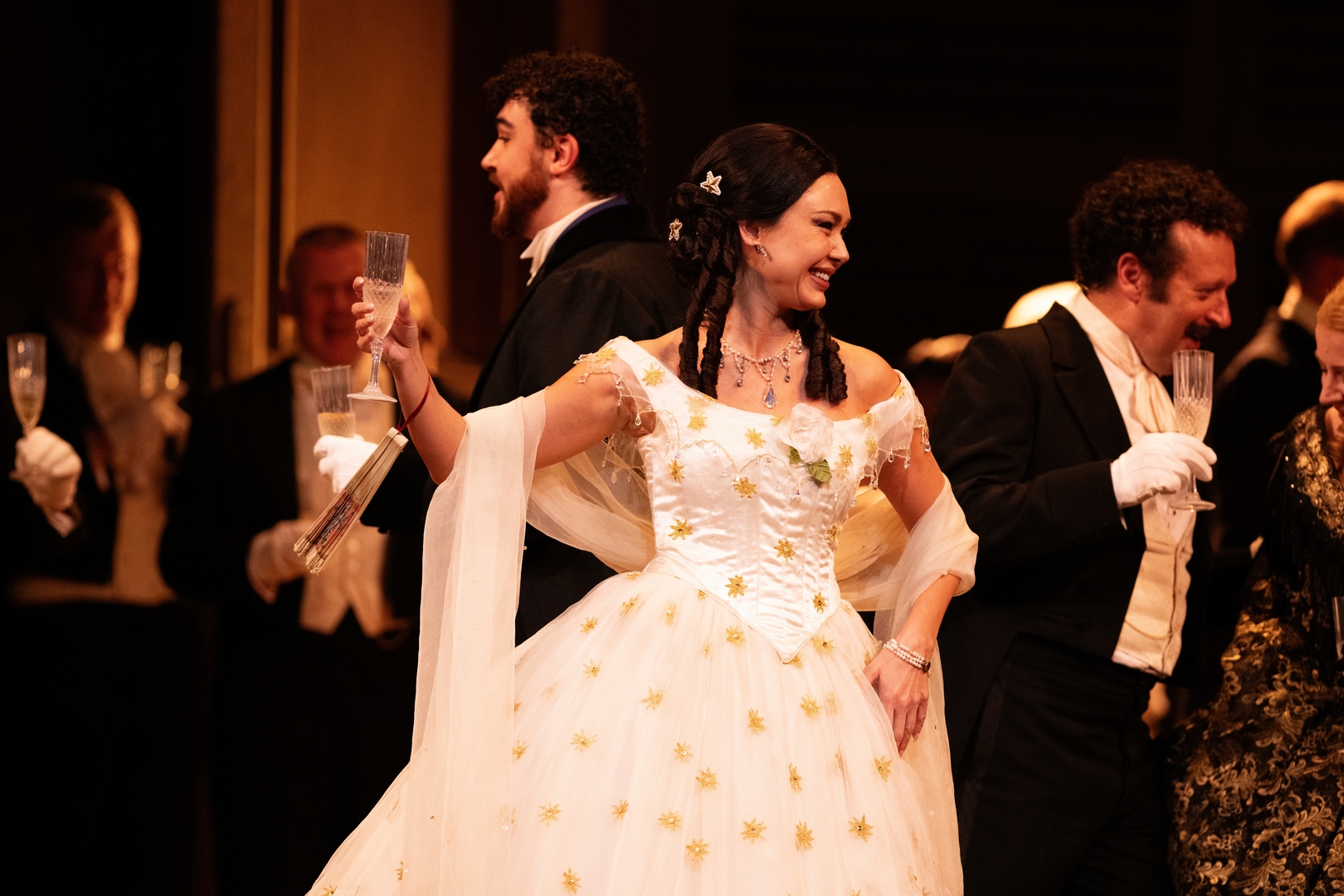 AIDA GARIFULLINA (Violetta Valéry), La traviata © ROH 2024. Photograph ...