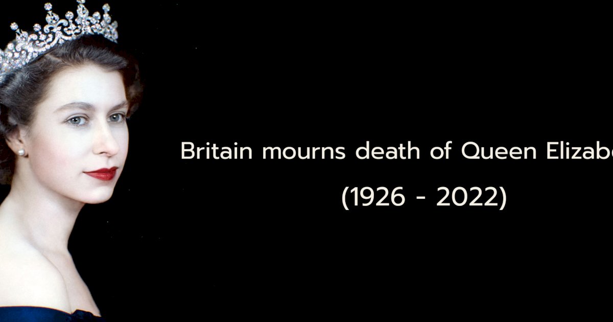 Britain mourns death of Queen Elizabeth II • Art de Vivre