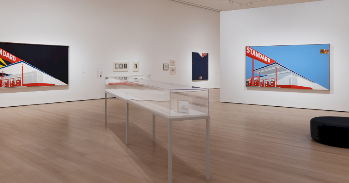 Ed Ruscha at the Museum of Modern Art (MoMA) • Art de Vivre